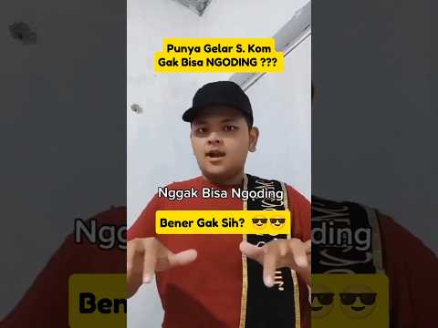 Bener Gak Sih Kurikulum Ilmu Komputer Mewajibkan Mahasiswanya Untuk ...
