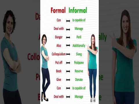 Formal English VS Informal English – Cursuri AZ – Toate cursurile care ...